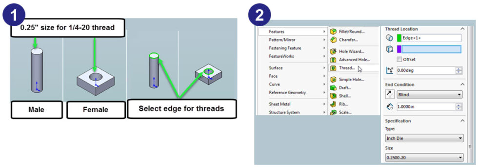 Become a Solidworks Expert | Guide to Making Threads in Solidworks